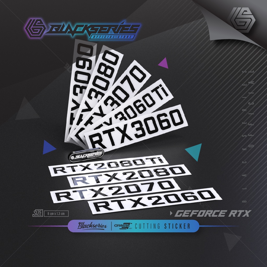 Jual Cutting Sticker Geforce RTX Series | Stiker RTX Series | Shopee ...