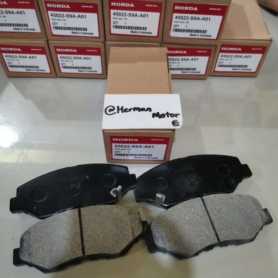 Jual Kampas rem Depan Brake Pad 1set 45022-S9A-A01 Honda Civic Turbo - Crv 2002-2006 gen 2 (oem ...