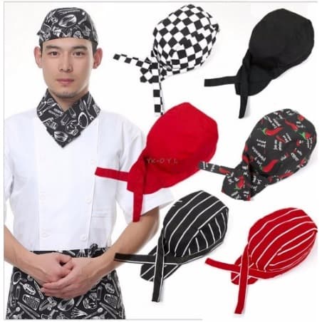 Jual PRIA-KOKI-SERAGAM- TOPI PIRATE CHEF KOKI TOPI PIRATE KOKI MASAK ...