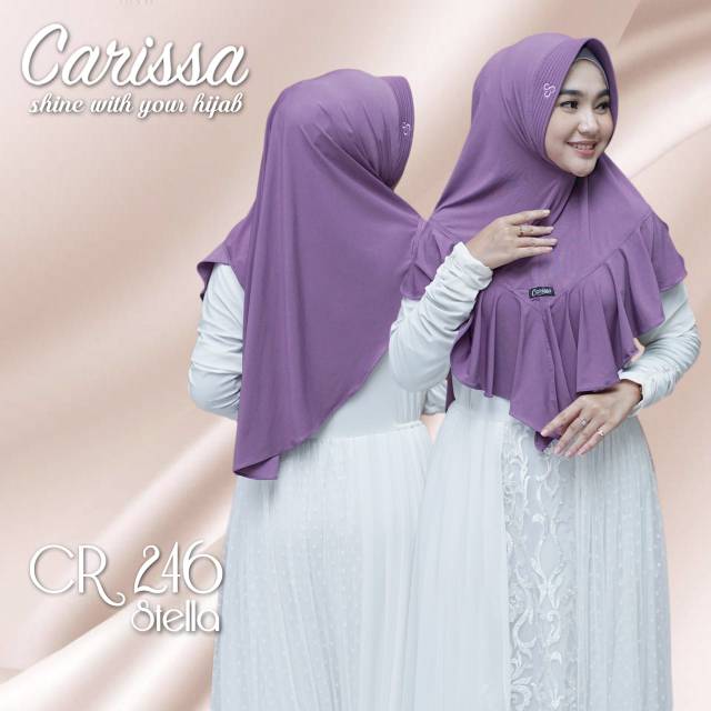 Jual CR 246 WARNA KUNYIT, HIJAB CARISSA | Shopee Indonesia