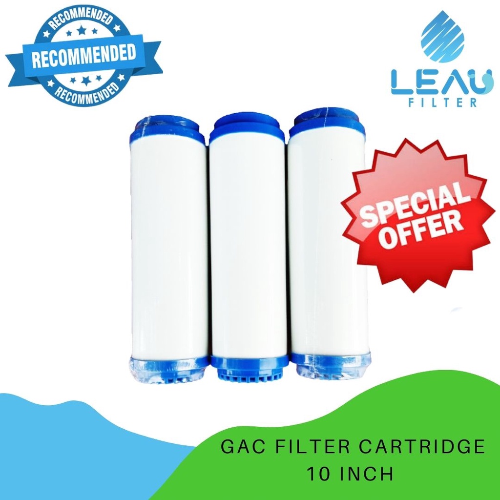 Jual GAC Cartridge Filter Air 10” / Granular Activated Carbon 10" | Shopee Indonesia