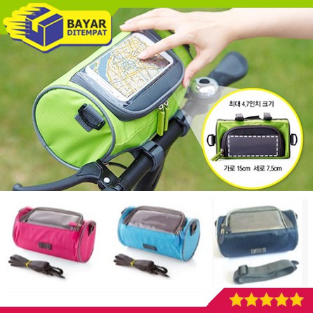 Jual Tas Sepeda Bagian Depan Stang Setir Speda Lipat Gunung MTB Bike ...