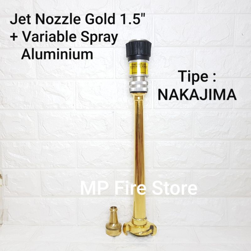 Jual JET SPRAY FIRE NOZZLE 1.5 NAKAJIMA in KUNINGAN PEMADAM plus ...