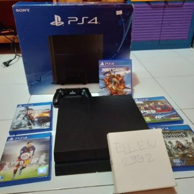 Jual Di jual murah ps 4 1tb fullset bonus 5 bd game | Shopee Indonesia