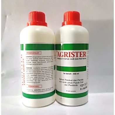 Jual Perekat Perata Penembus Pestisida dan Insektisida Agrister 500 ml ...