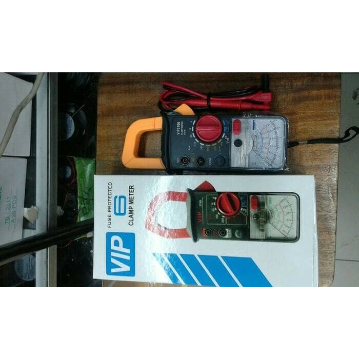 Jual Clamp Meter / Tang Ampere Analog Bagus VIP 3706 | Shopee Indonesia