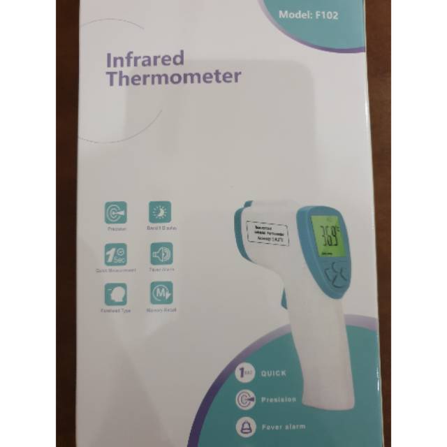 Jual INFRARED THERMOMETER, SENSOR BUATAN JEPANG, SUDAH ISO | Shopee ...