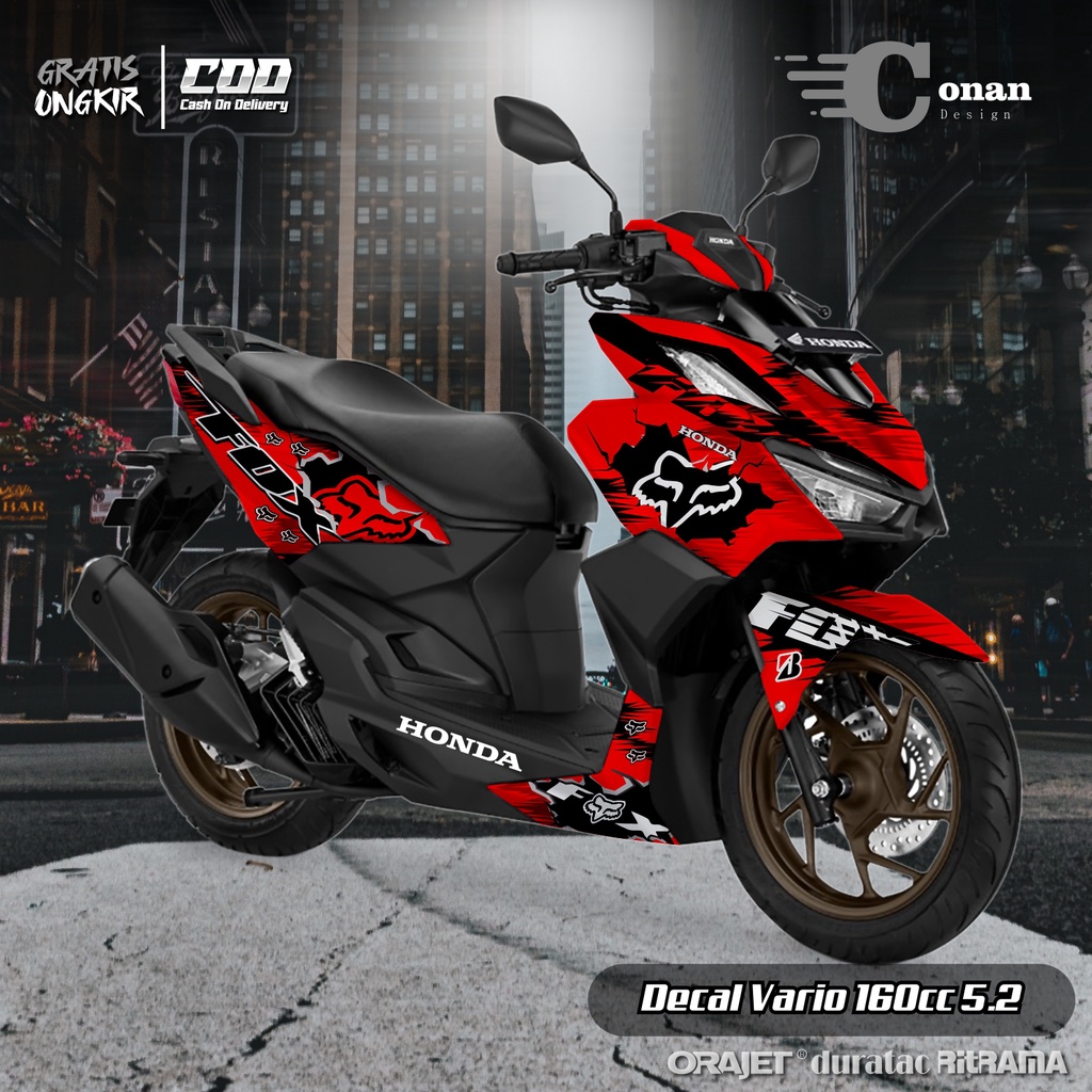 Jual Stiker Decal Fullbody Vario 160 New 2022 Fox | Shopee Indonesia