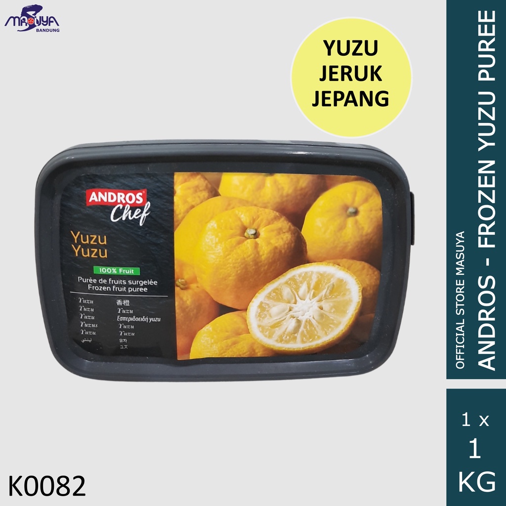 Jual Andros Frozen Unsweetened Yuzu Puree 1 kg Jeruk Jepang | Shopee ...
