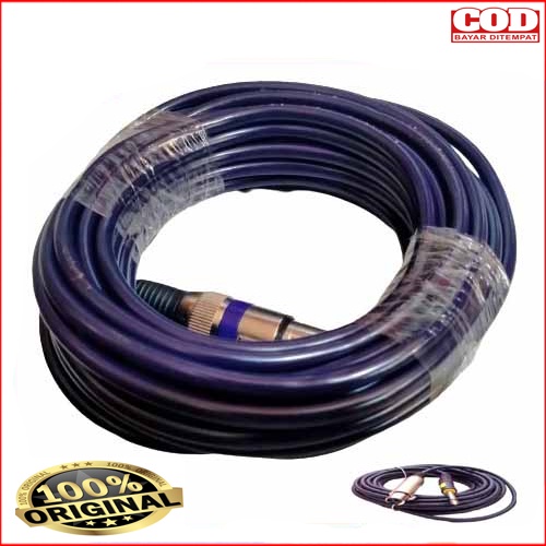 Jual Kabel Mic / Microphone 3 Pin Audio 10/13 / 15 Meter Full CANARE ...