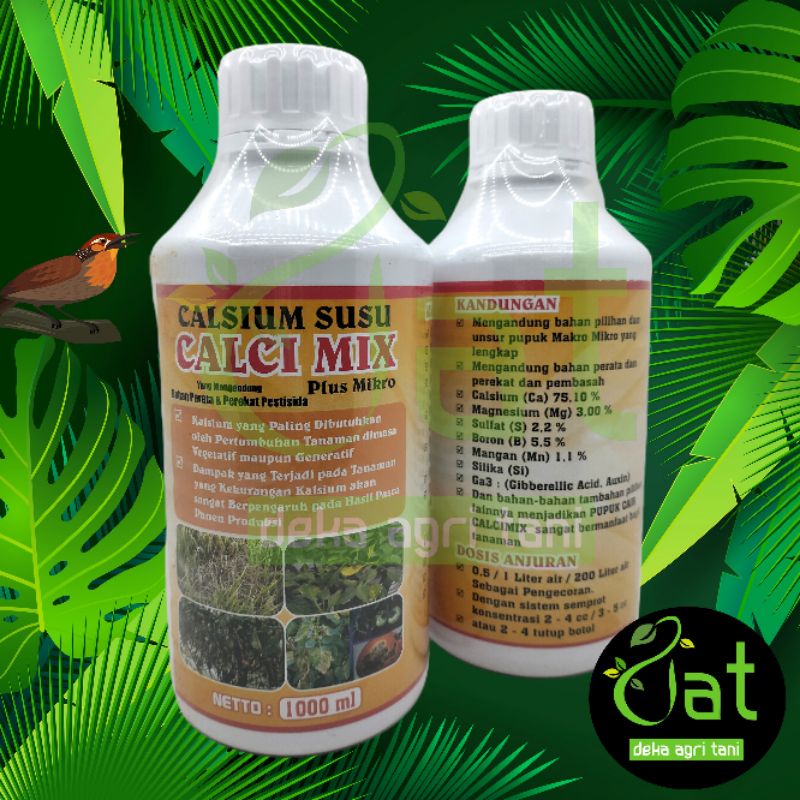 Jual PUPUK CALSIUM SUSU CALCI MIX PLUS BORON 1LITER | Shopee Indonesia