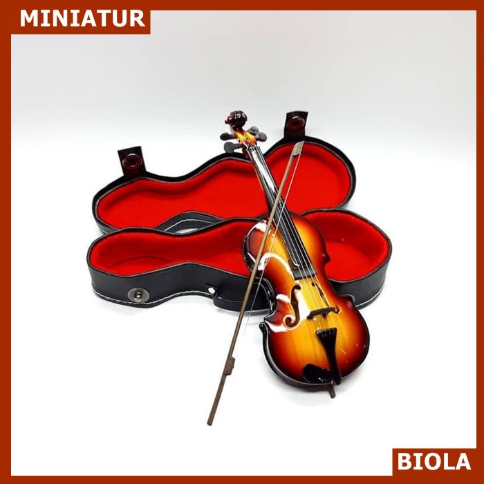 Jual Miniatur biola bonus hardcase miniatur biola Pajangan biola ...