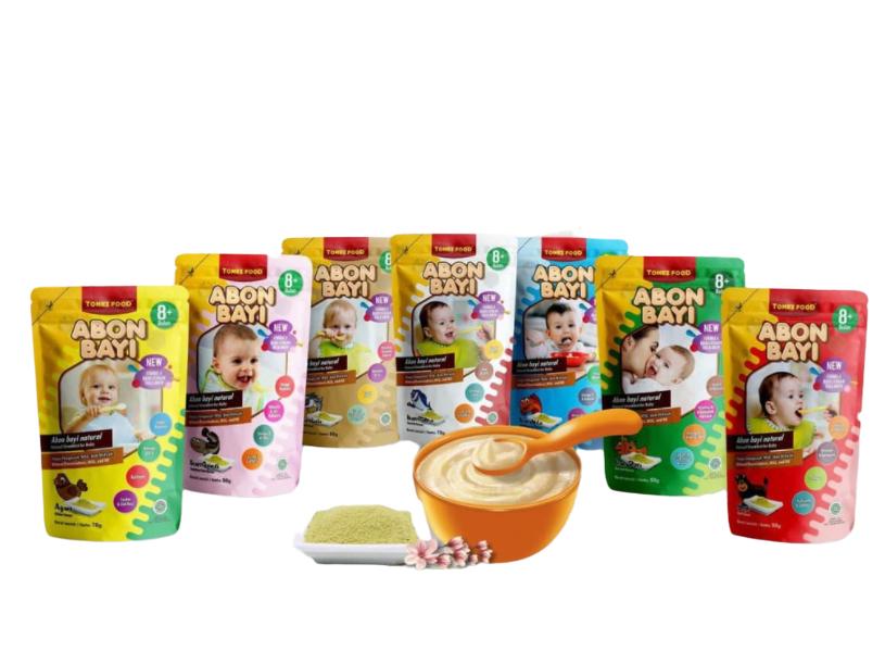 Jual TOMEZ FOOD Abon Premium 7 Rasa Makanan MPASI Bayi +8 Bulan Anti ...