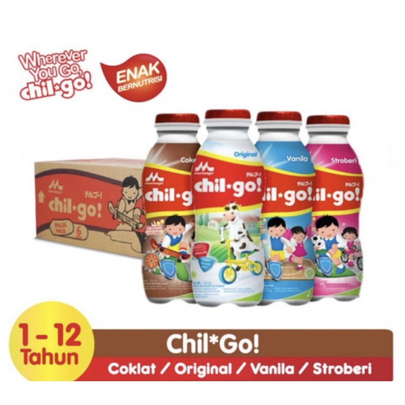 Jual Chilgo UHT isi 6 Botol 130ml | Shopee Indonesia
