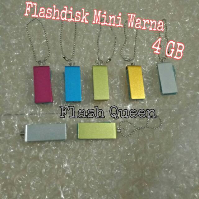 Jual FLASHDISK MINI WARNA 4GB / USB Mini METAL | Shopee Indonesia