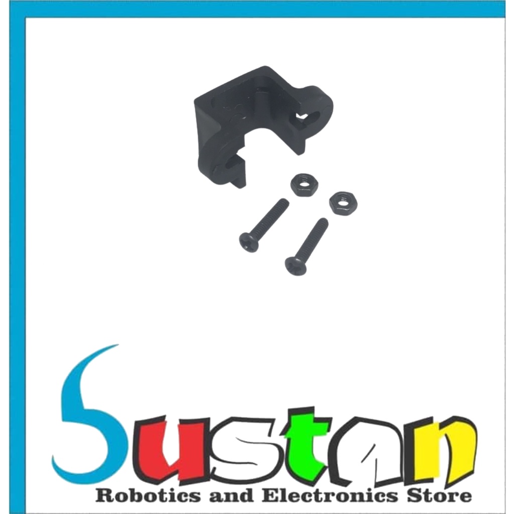 Jual BRACKET MOTOR N20 WITH SCREW AND NUT MOUNTNG FOR N20 MICRO GEAR ...