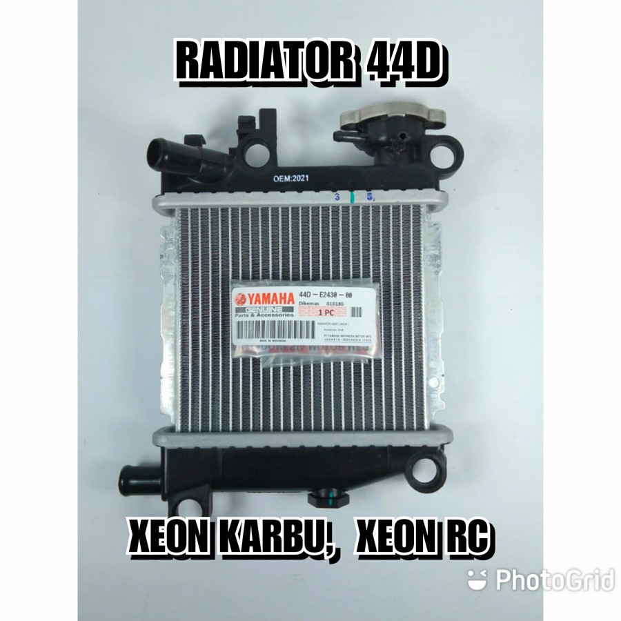 Jual Radiator XEON 44D XEON RC LAMA YAMAHA kualitas ori presisi dan ...