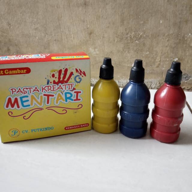 Jual Pasta lukis / pasta warna Mentari / finger painting | Shopee Indonesia