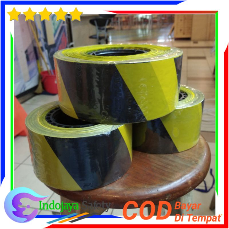 Jual Safety Barricade Tape Police Line Garis Polisi 2 x 500 Meter ...