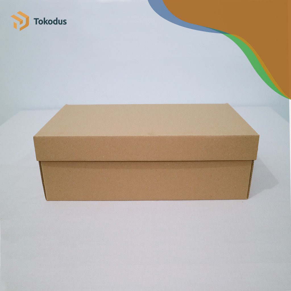 Jual Kardus Box Sepatu 34x19x11,3cm Box Die Cut Sepatu Besar (Bisa ...