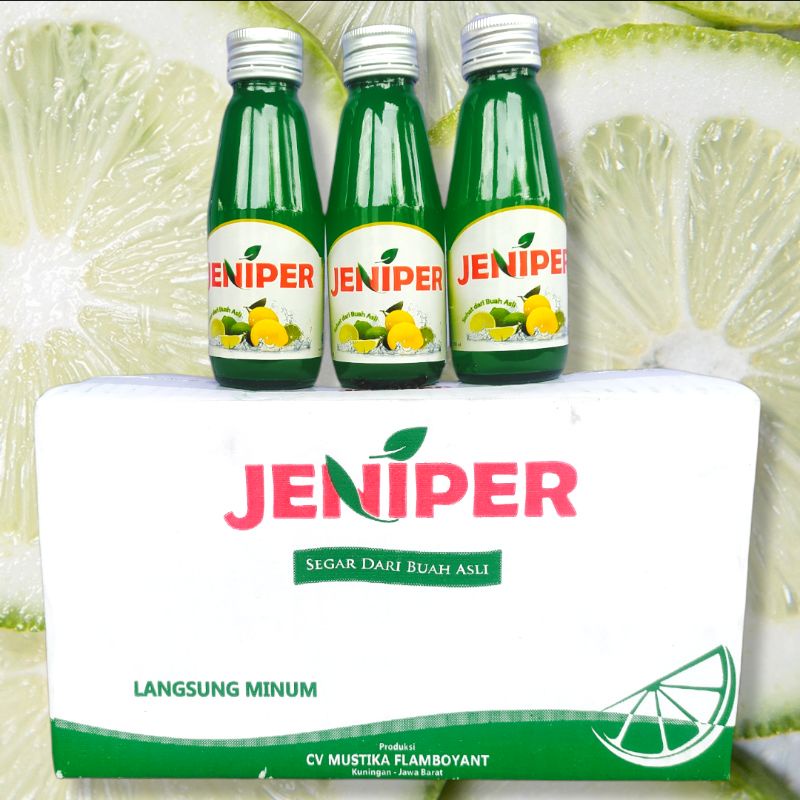 Jual JENIPER sirup Jeruk Nipis Peras langsung minum 100ml khas kuningan ...