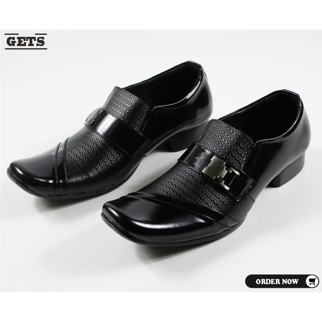 Jual Sepatu Kulit Pantofel Pria Warna Hitam Hitam Maroon Tan Sepatu ...