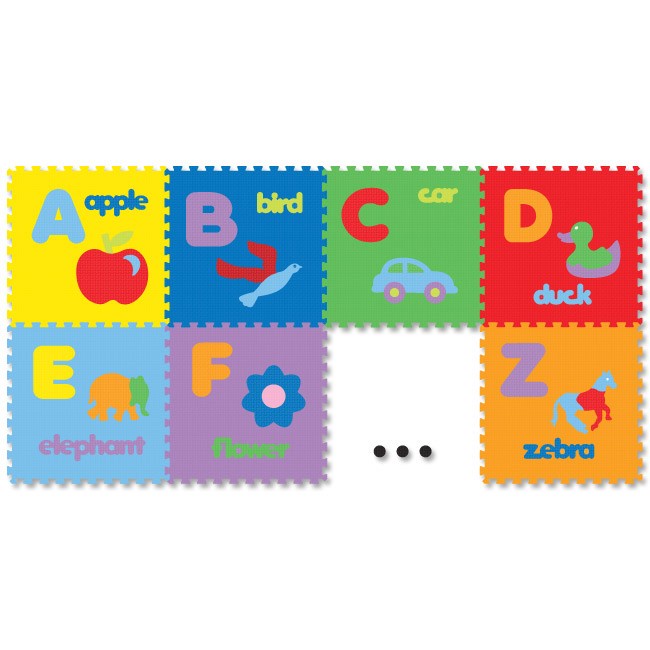 Jual Bayimusikal- Evamat Gambar Abjad Gambar Abc (26Pcs) -Mainan ...