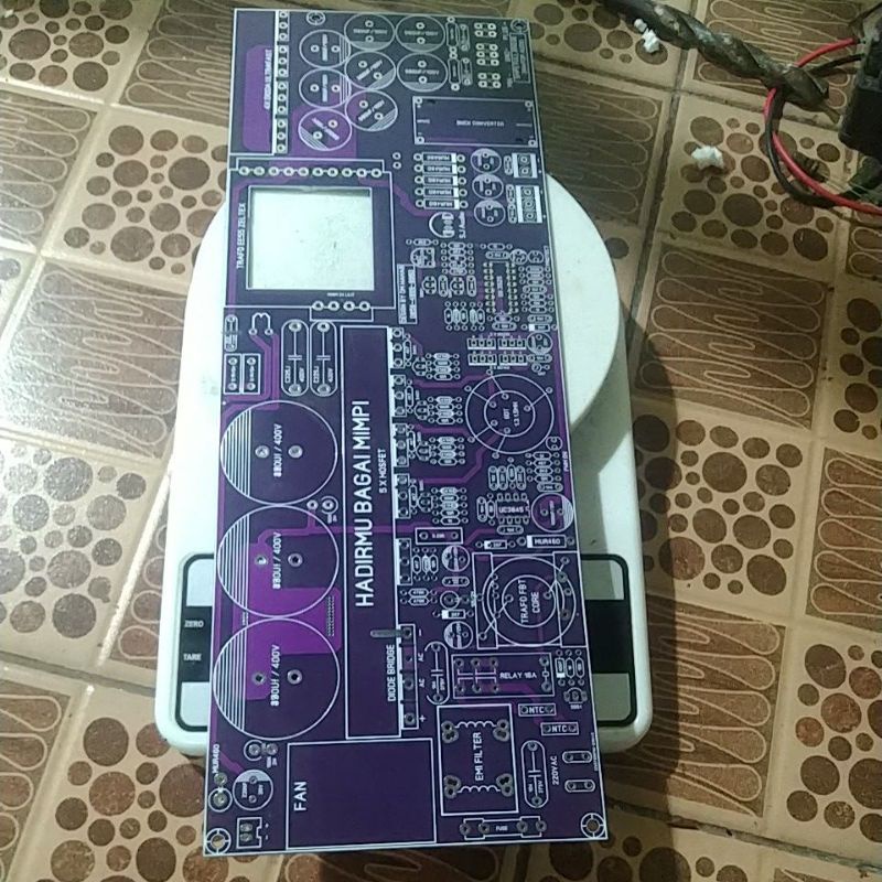Jual PCB smps fullbridge 3kw. dual layer | Shopee Indonesia