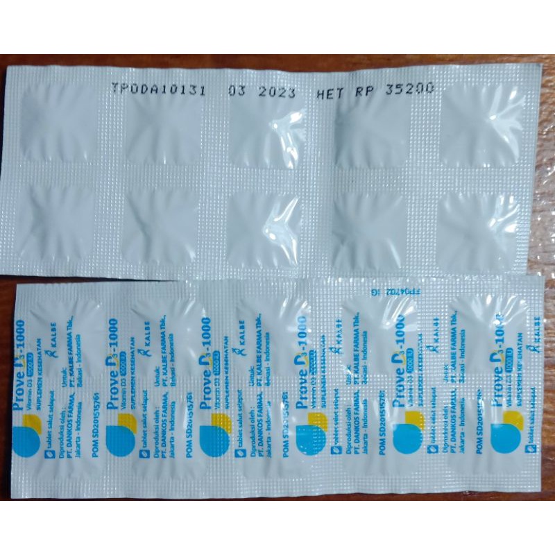 Jual Prove D 1000iu Tablet | Shopee Indonesia