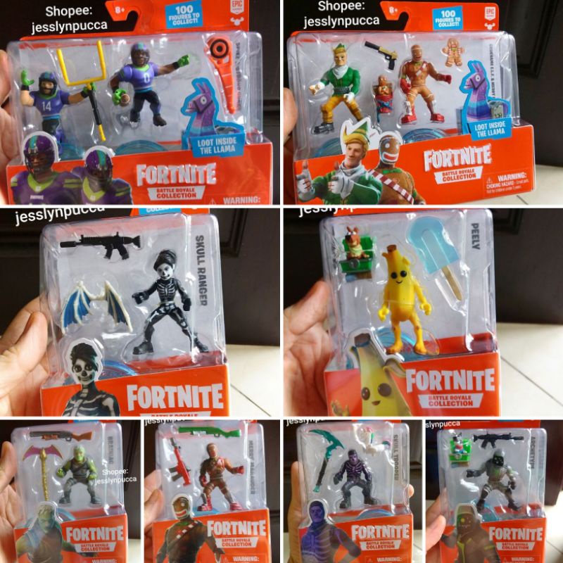Jual FORTNITE BATTLE ROYALE COLLECTION ACTION FIGURE FIGUR FORTNITE ...