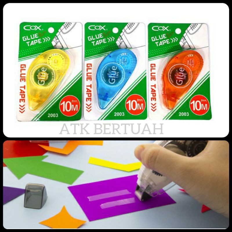 Jual COX GLUE TAPE ROLL PITA ROL LEM DOUBLE TAPE | Shopee Indonesia