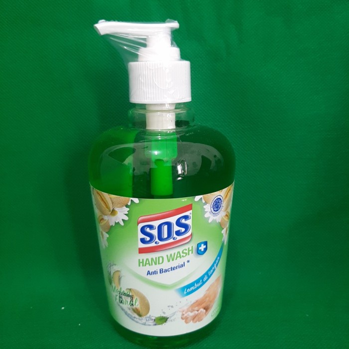 Jual SOS Hand Soap Botol Pump 400ml Aroma Melon | Shopee Indonesia