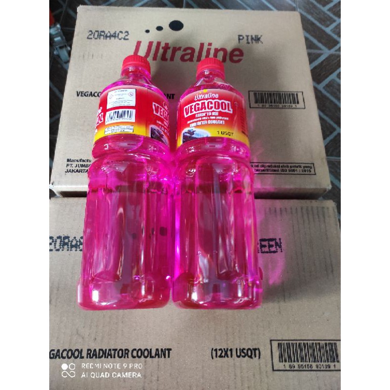 Jual air radiator merah air coolant 1 liter for all motor dan mobil ...
