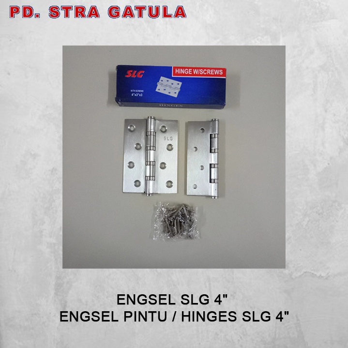 Jual Engsel SLG 4" / Engsel Pintu / Hinges SLG 4" | Shopee Indonesia