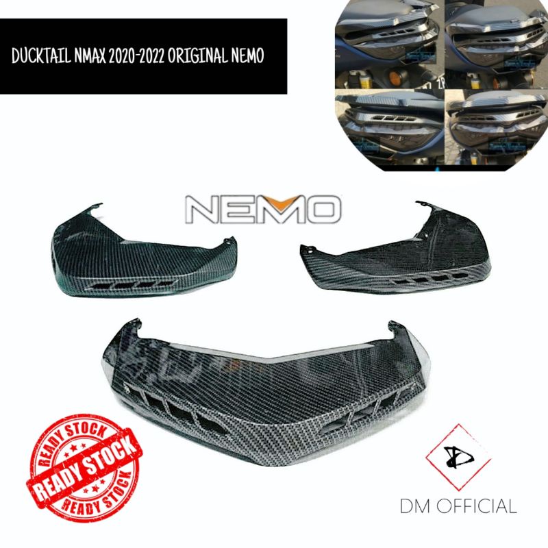 Jual DUCKTAIL YAMAHA NMAX NEW TAHUN 2020-2021 NEMO CARBON ORIGINAL ...