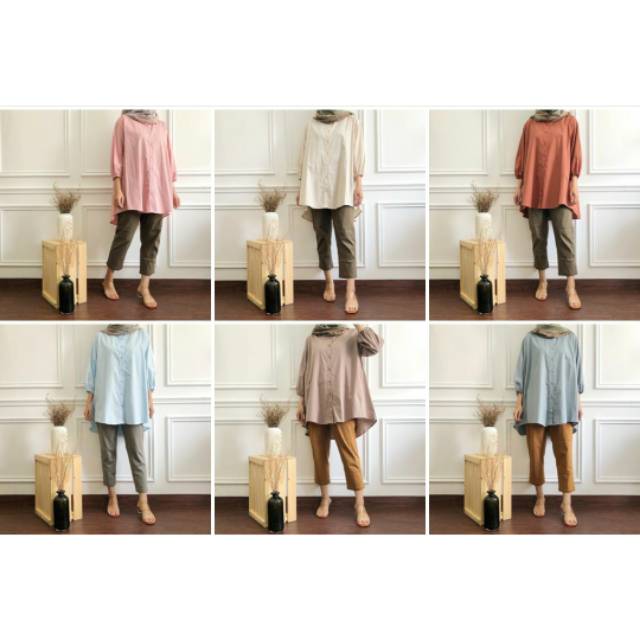 Jual Becky top by fixpose (Beige) | Shopee Indonesia