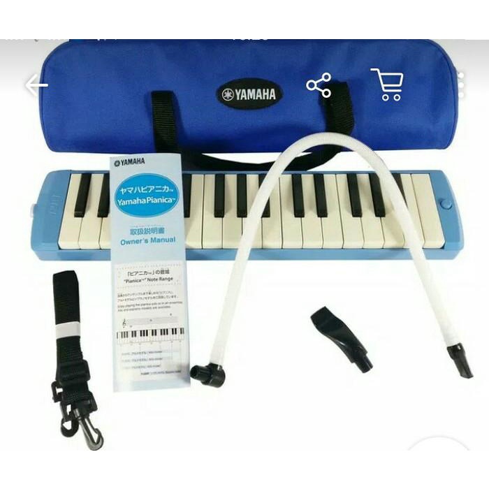 Jual Pianika Pianika Yamaha P-32 D Original Biru Only | Shopee Indonesia