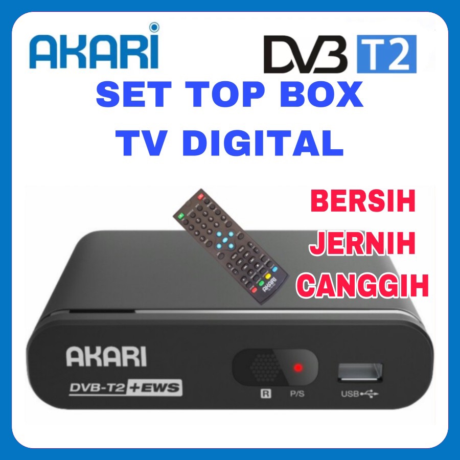 Jual STB Set Top Box TV Digital Akari ADS-2230 DVB T2 SNI Full HD ...