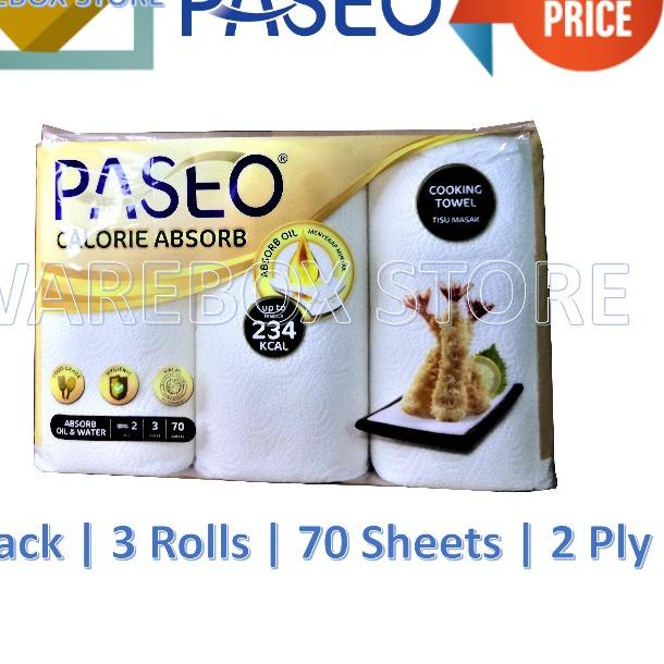 Jual ☄ Tissue Paseo Cooking Towel/Tisu Paseo Masak, Tissue Calorie Absorb | Shopee Indonesia