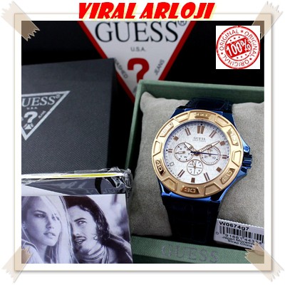Jual Jam Tangan Pria Guess W0674G7 Original | Shopee Indonesia