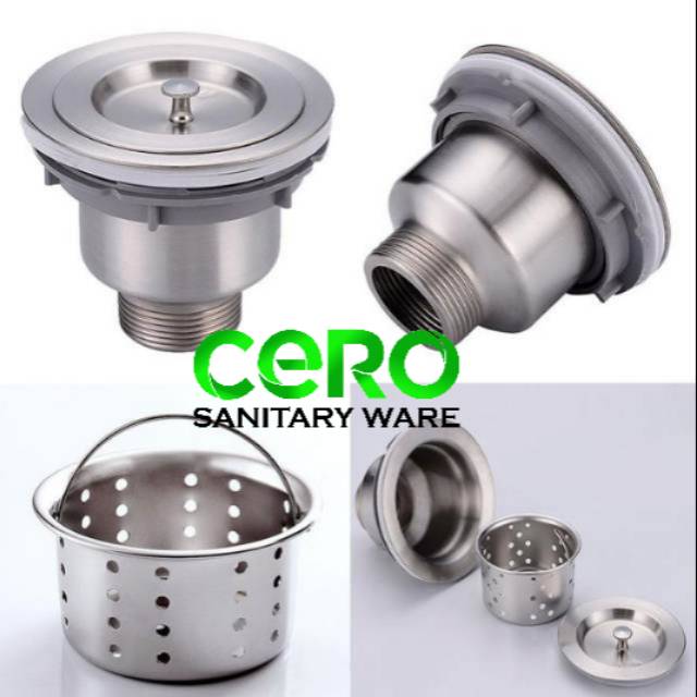 Jual Afur stainless / Afur sink / saringan bak cuci piring | Shopee ...