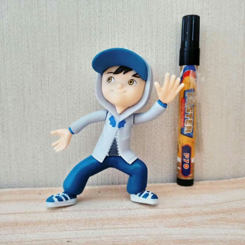 Jual Mainan boboiboy biru topiStatue Detail bagus Bahan vinylTinggi ...