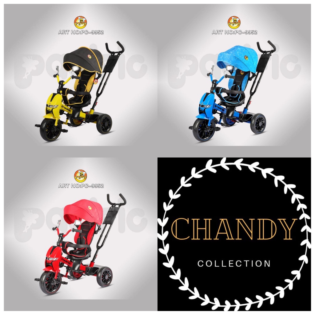 Jual TRICYCLE SEPEDA ANAK RODA TIGA PACIFIC PC 9952 - GRATIS HADIAH ...