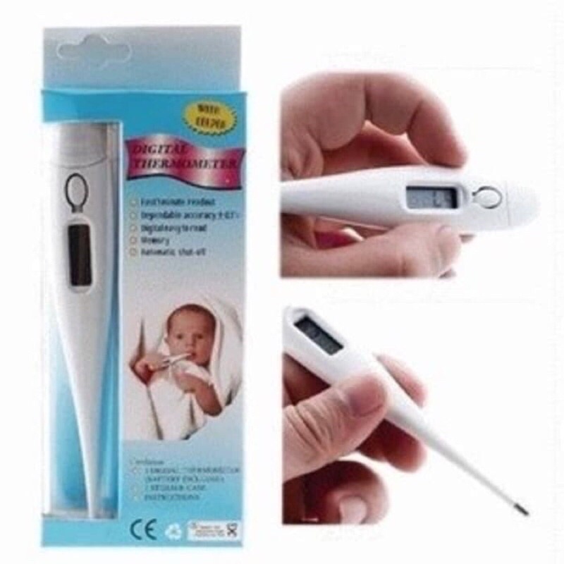 Jual Thermometer Digital Pengukur Suhu Badan Tubuh Bayi Baby Anak Anak ...