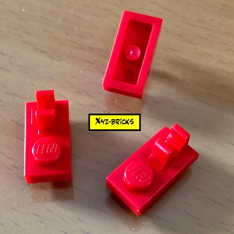 Jual LEGO PARTS 4597713 - Plate 1x2 with Vertical Grip Bright Red ...