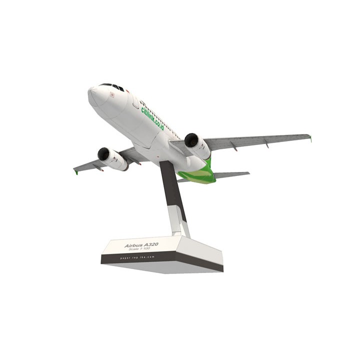 Jual DIY Papercraft pesawat / airplane A320 Citilink | Shopee Indonesia