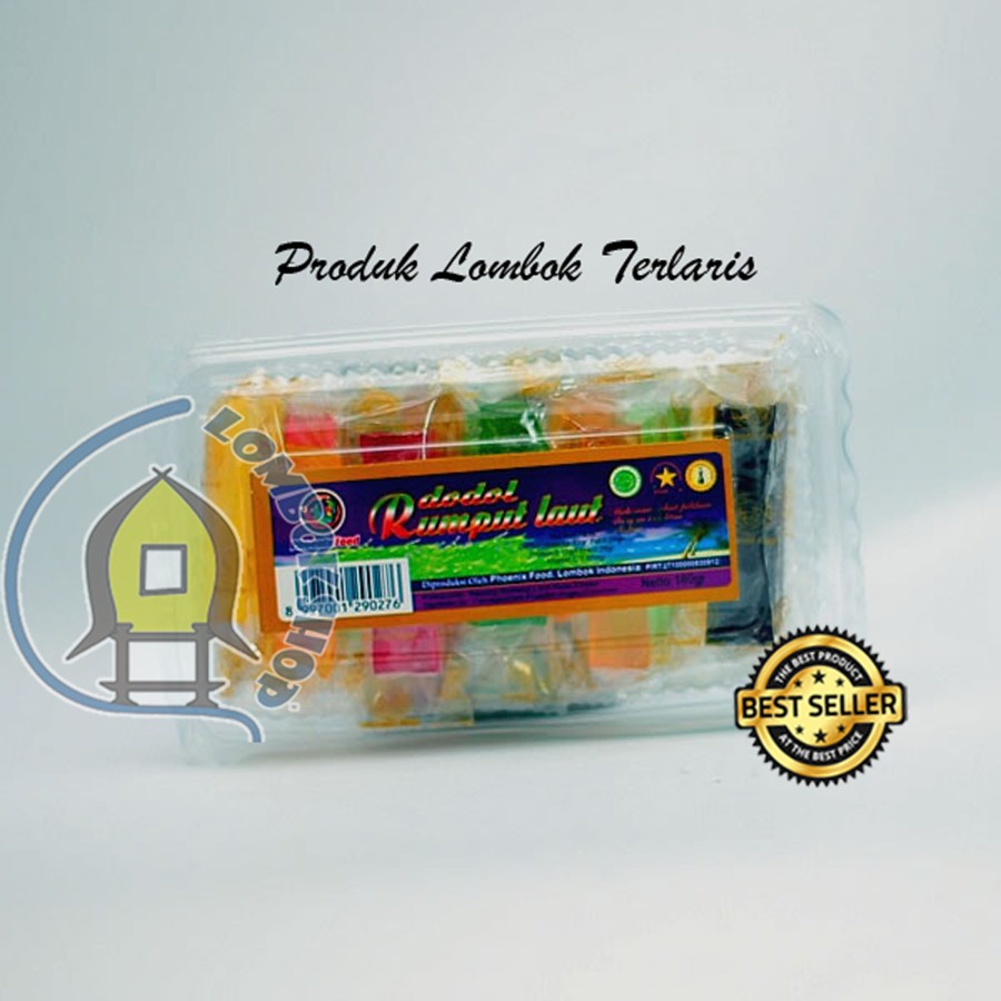 Jual Dodol Rumput Laut Phoenix Khas Lombok 160 Gram Mika | Shopee Indonesia