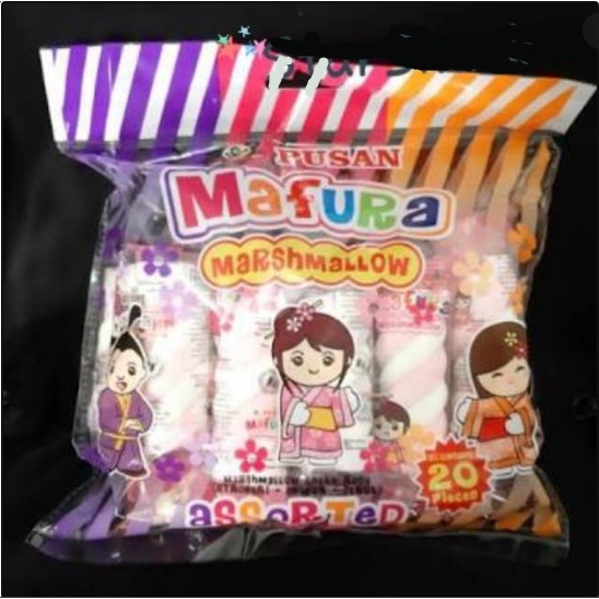 Jual Pusan MAFURA Marshmallow Rasa Buah Pak isi 20 pcs | Shopee Indonesia