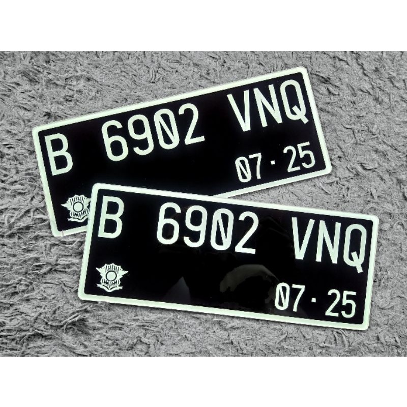 Jual Plat Nomor Motor Akrilik/Variasi Akrilik Motor Custom | Shopee ...