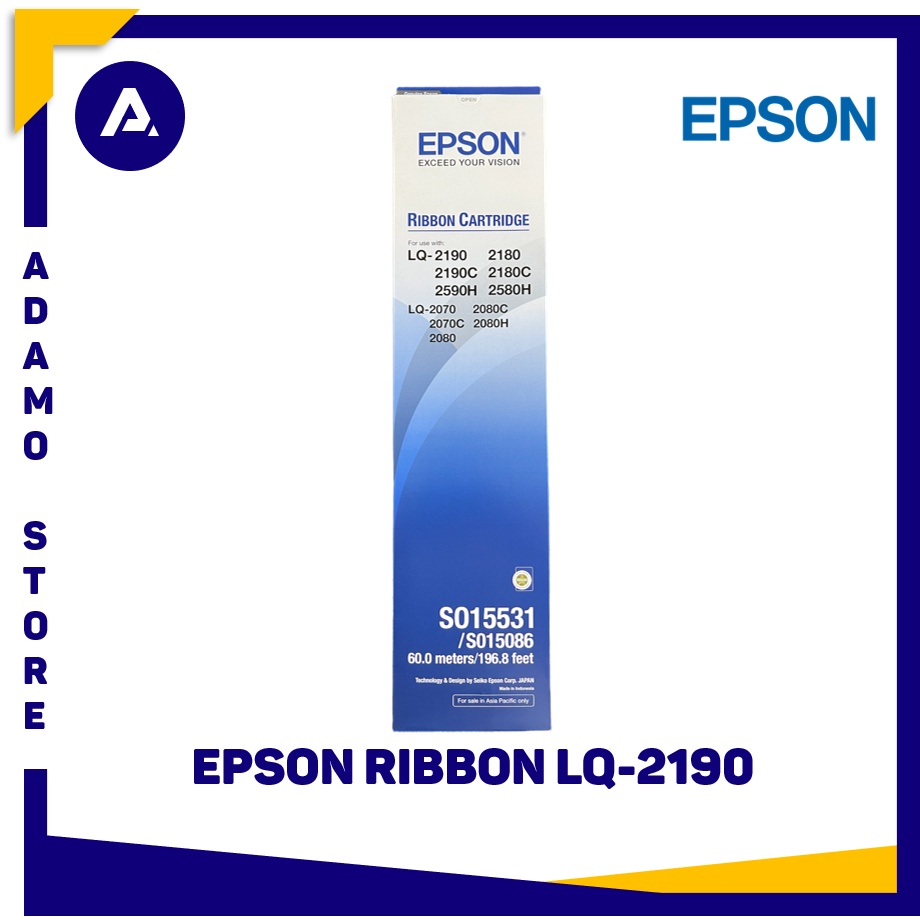 Jual Epson Ribbon Cartridge Pita Tinta LQ2190 LQ-2190 Original | Shopee ...